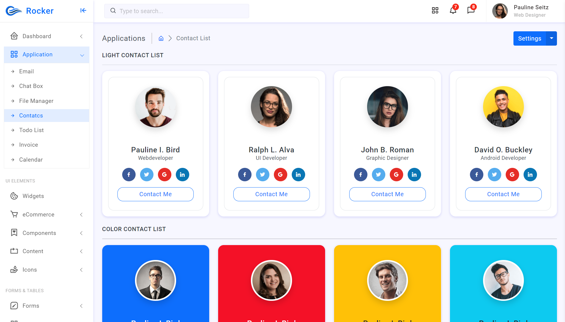 Rocker - Bootstrap 5 Admin Dashboard Template