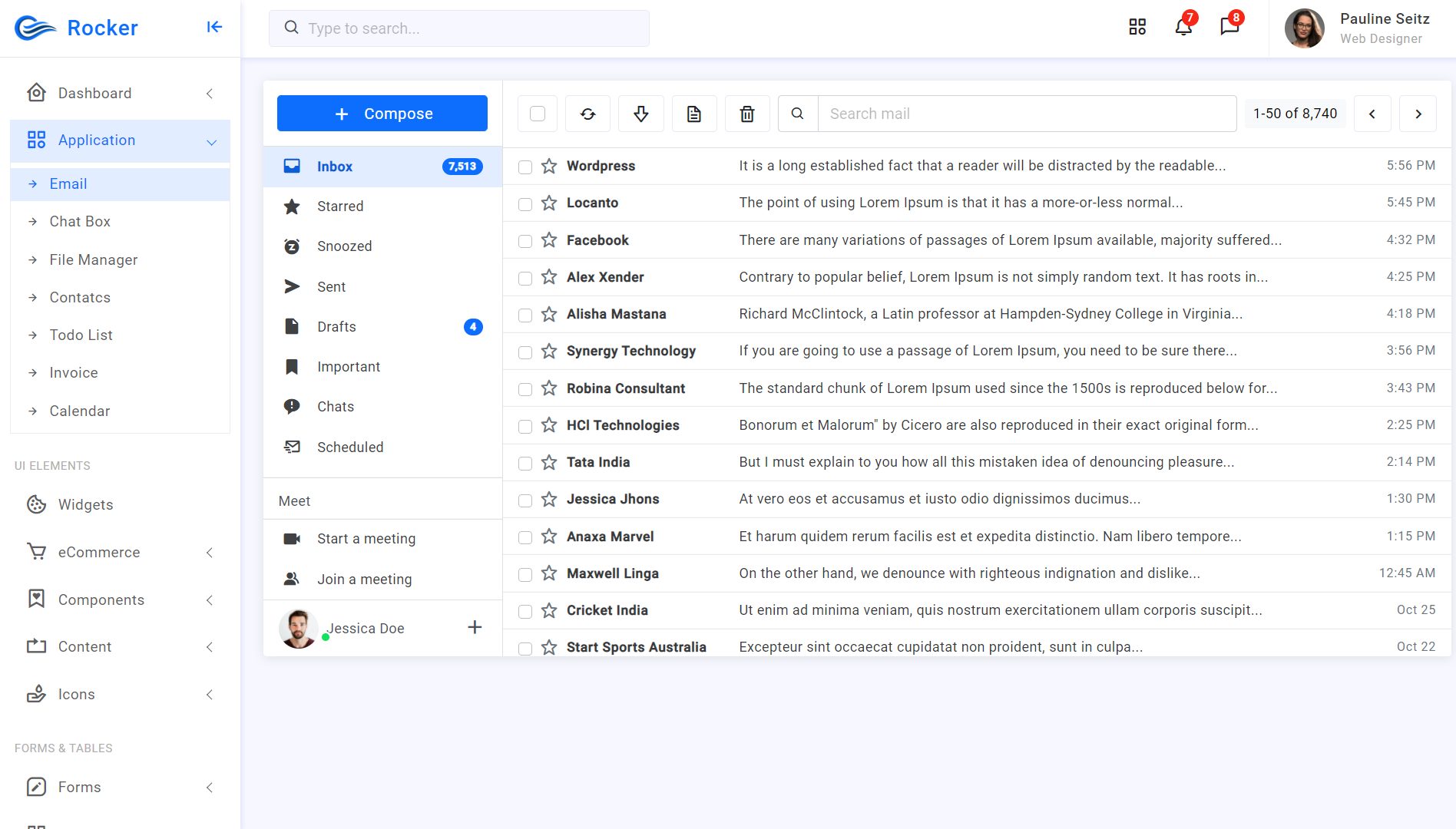 Rocker - Bootstrap 5 Admin Dashboard Template