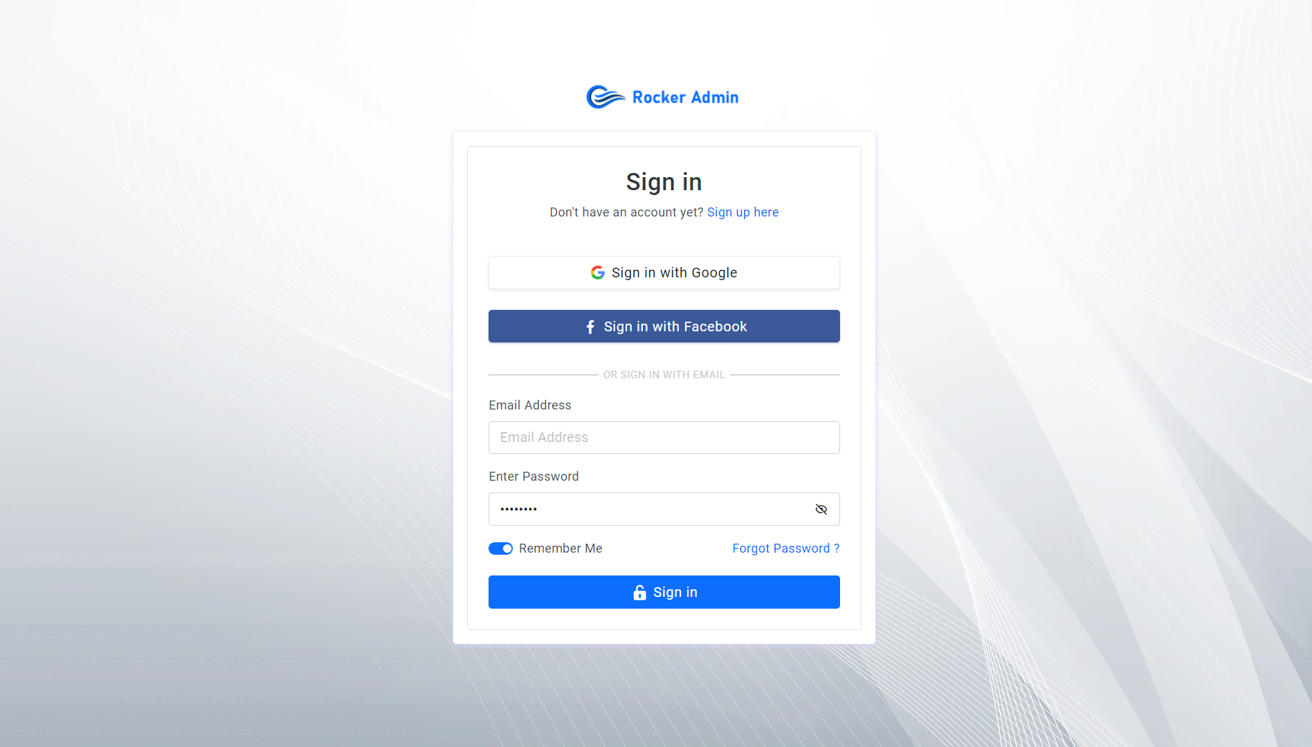Rocker - Bootstrap 5 Admin Dashboard Template